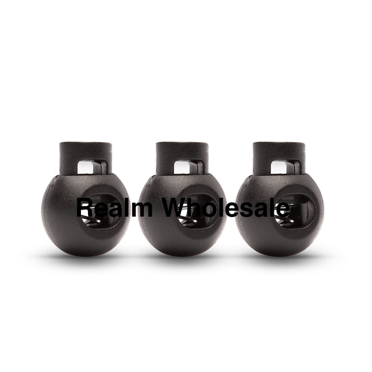 Cord Lock Toggle Stoppers Plastic Spring Loaded Adjusters Drawstring 1 ...