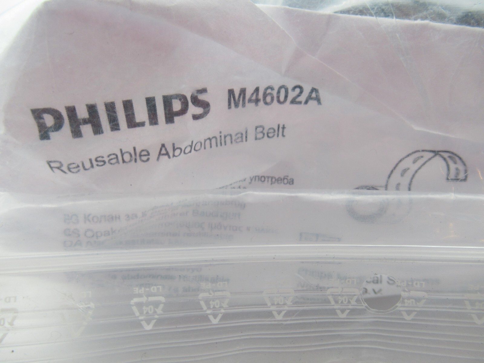- Philips M4602A Reusable Abdominal Fetal Monitoring Belts 60mm .3mm ...