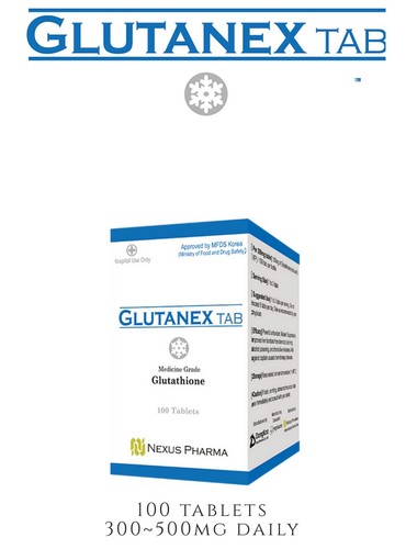 Glutanex Tab Glutathione by Nexus Pharma Made in Korea 100 Tabs | eBay