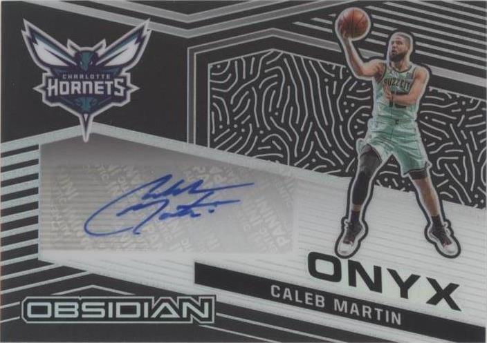 2020-21 Panini Obsidian - Onyx Autographs Caleb Martin #ONY-CMT /149 ...