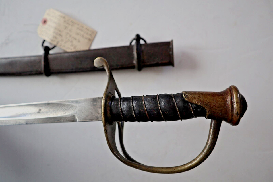 CIVIL WAR CONFEDERATE OFFICER JC WILSON HOUSTON TEXAS SWORD 5 KNOWN EX ...