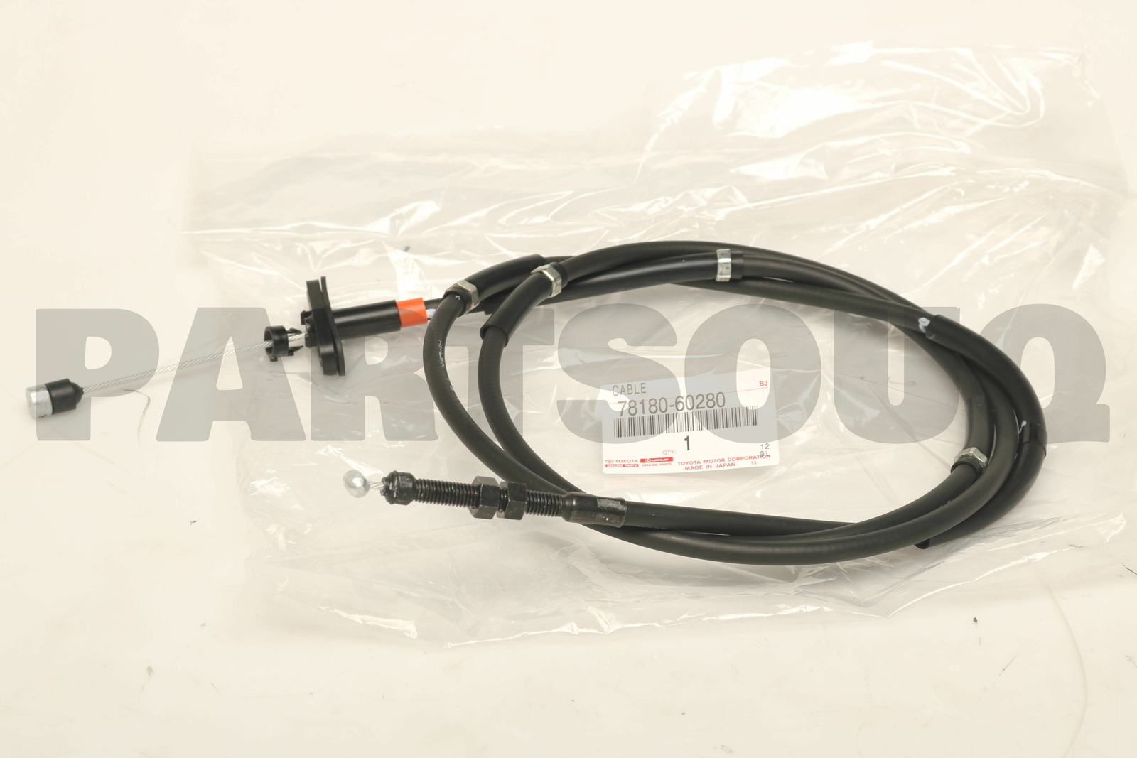 7818060280 Genuine Toyota CABLE ASSY, ACCELERATOR CONTROL 78180-60280 ...