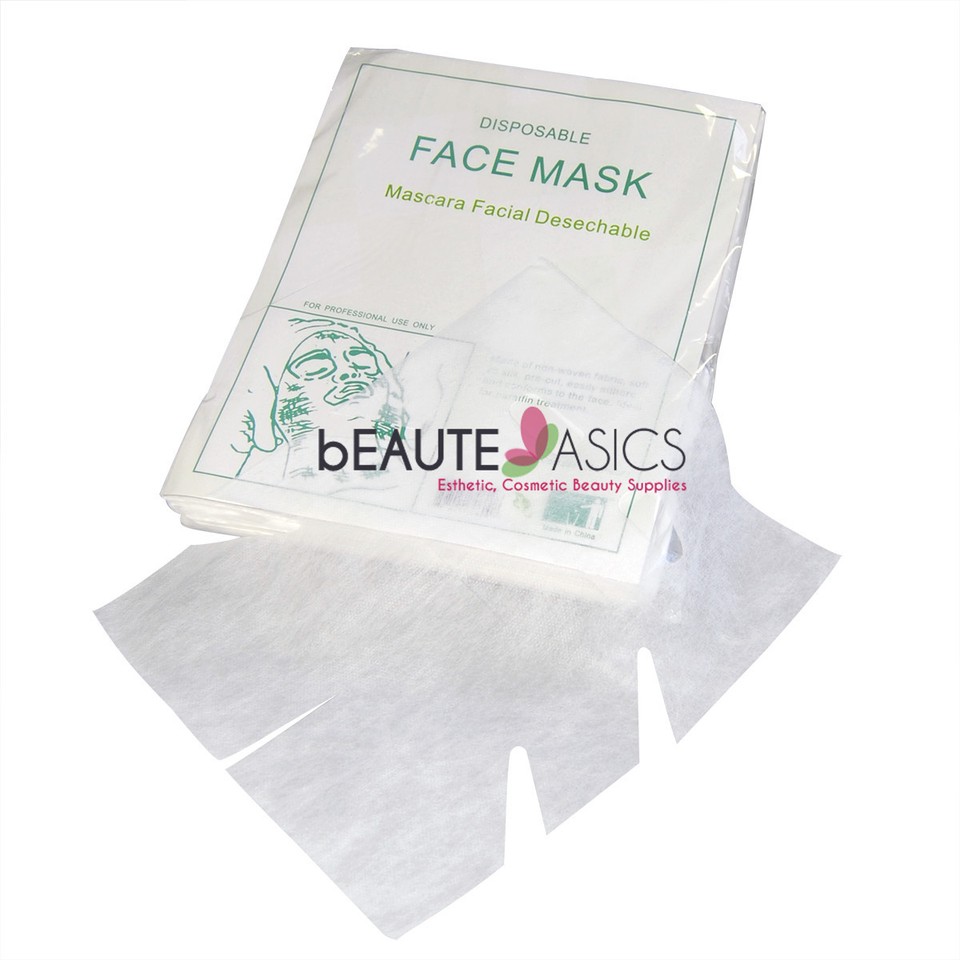 250 Pcs Moisture Lock Facial Masks Face Paraffin Hydrating Serum Gauze ...