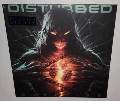 DISTURBED DIVISIVE (2022) BRAND NEW SEALED LIMITED EDITION BLUE COLOUR ...