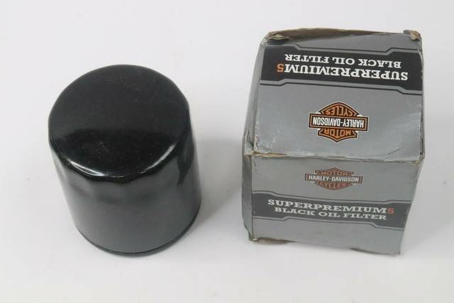 New Genuine Harley Davidson Black Super Premium 5 Oil Filter 63731-99A ...