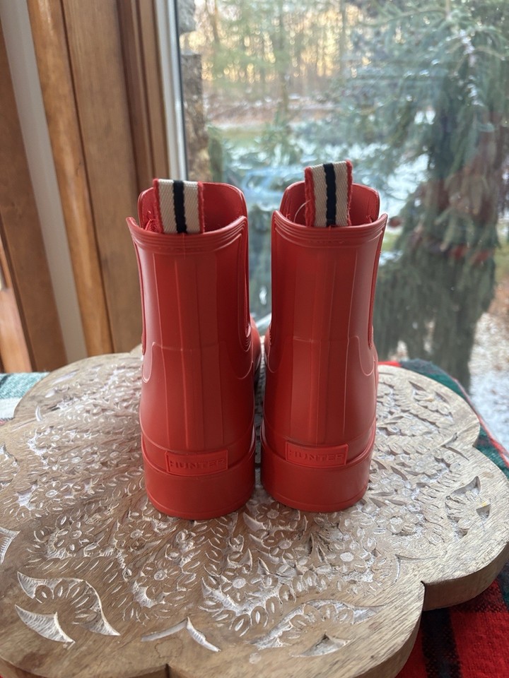Hunter boots Women's PLAY™ Short Rain Boots Christmas Red (8&9 ...