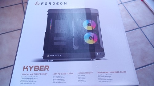 Forgeon Kyber Gaming Pc-Gehäuse Glas Schwarz Neu / Gebraucht Mit ...