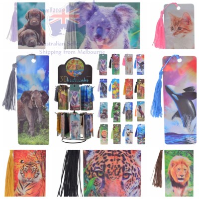 3D Bookmark Long Tassel Animal Bird Inspiration Rainforest 50+ designs ...