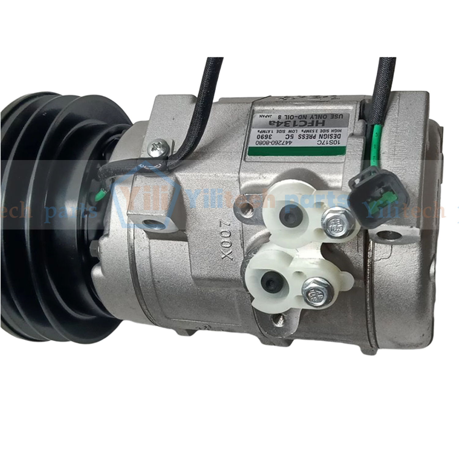 10S17C A/C Compressor 259-7244 2457781 for Caterpillar 3066 Engine 307D ...