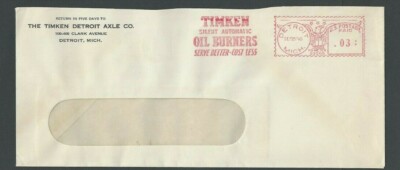 1940 Detroit Mi The Timken Detroit Axle Co Sells Oil Burner Bearings | eBay
