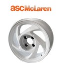 1989-1990 ASC McLaren NOS Mustang OEM White 15" x 7" Left Hand Driver ...