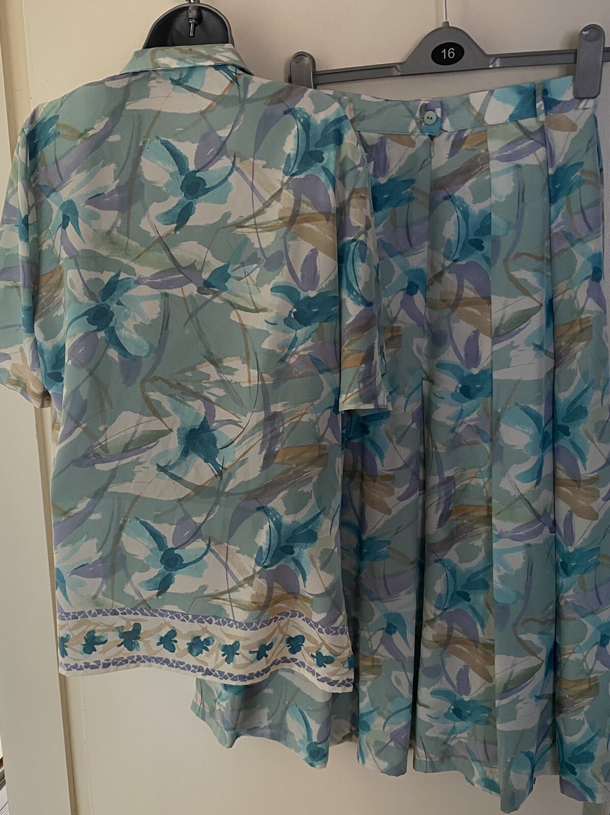 Jacques Vert Blue Floral Mother of Bride Wedding Two … - Gem