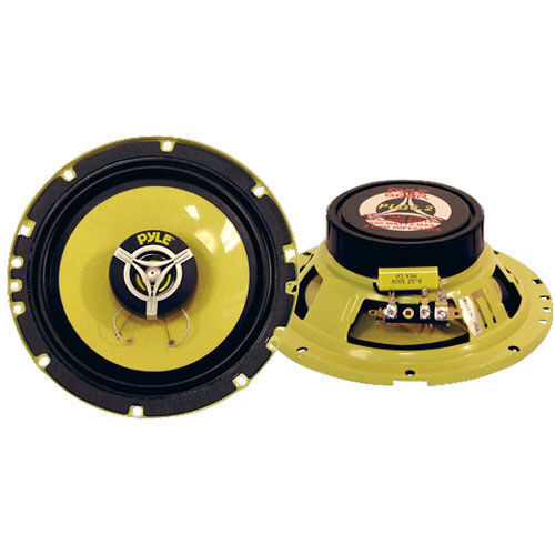 Pyle Car Two Way Speaker System - Pro 6.5 Inch 240 Watt 4 Ohm Mid ...