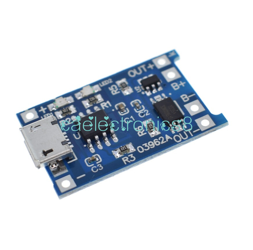 5PCS 5V Micro USB 1A 18650 Lithium Battery Charging Board Charger ...