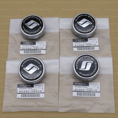 NISSAN Genuine SKYLINE GT-R GTS R32 Wheel Center Cap 4pcs Set 40342 ...