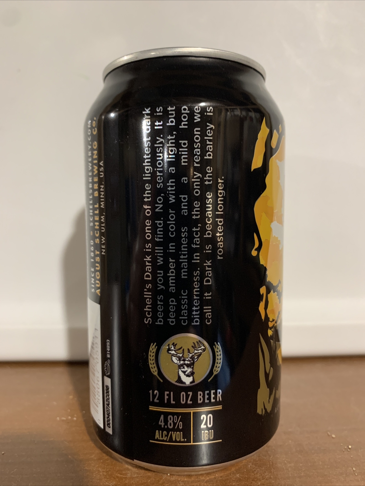 Schell's Dark Beer Can 12 oz August Schell Brewing | eBay
