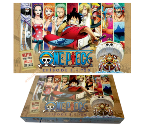 One Piece Complete Collection TV Series English Version 1-720 Box Set ...
