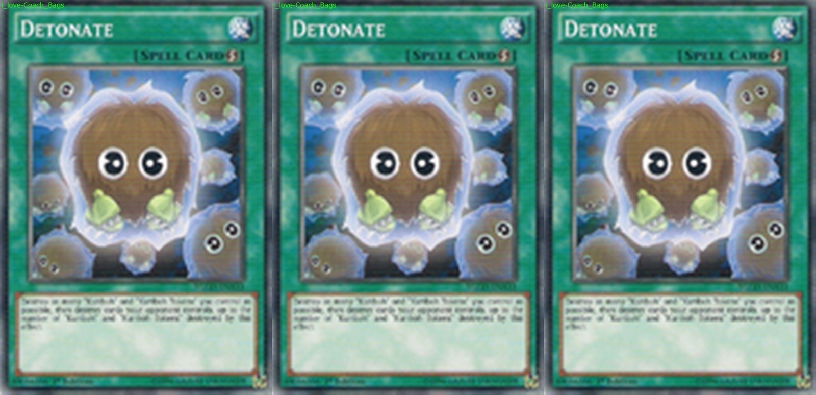 Detonate X 3 1st Mint YUGIOH Cards YGLD-ENA33 | eBay