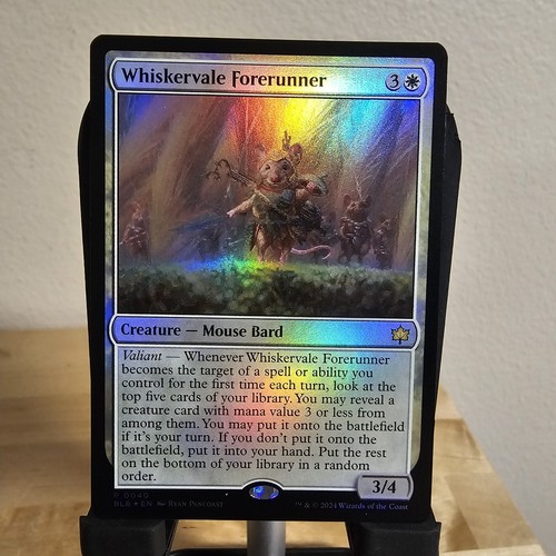 Whiskervale Forerunner #40 FOIL Rare Bloomburrow (R 0040) BLB - MTG ...