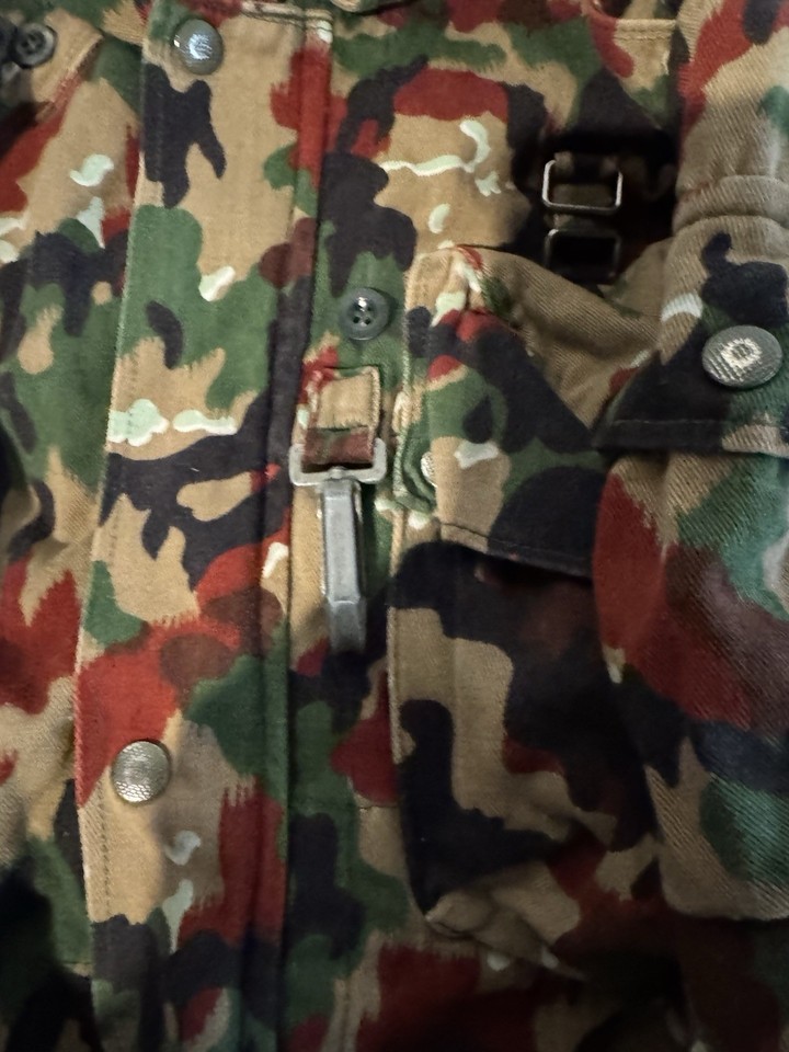 VTG Swiss Army M70 TAZ 83 Alpenflage Camo Coat, Pants, Hat, Pack ...