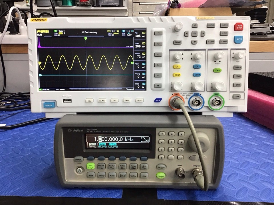 🔥Agilent 33250A 80 MHz Function/Arbitrary Waveform Generator w/Opt1 ...