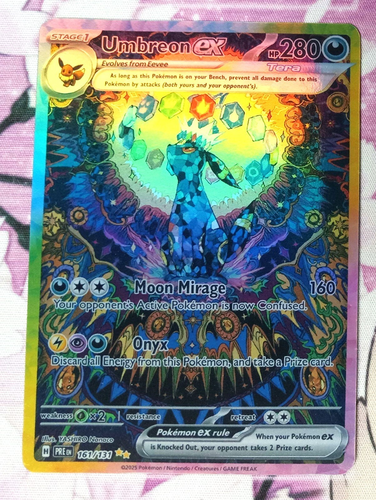 Umbreon ex 161 Current Market Value | Prismatic Evolutions