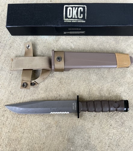 OKC-3S USMC Marine Corps Ontario Knife Survival Hunting Knife Clone? | eBay