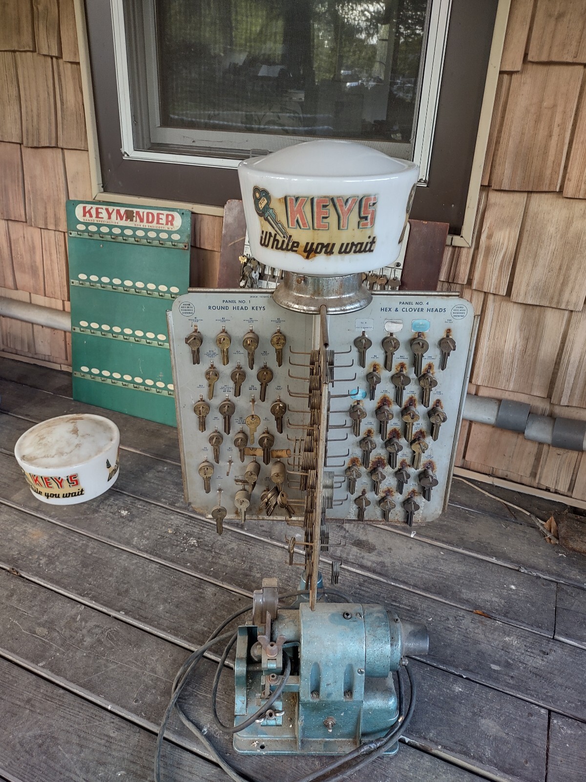 Cole Key Cutter Machine Vintage As Is For Display Only | eBay