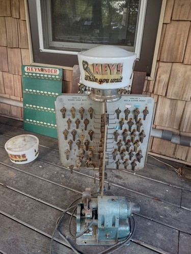 Cole Key Cutter Machine Vintage As Is For Display Only | eBay