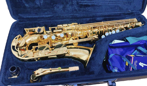 Yamaha YAS-280 Alto Sax Saxophone Musical Instrument w/Case Excellent ...