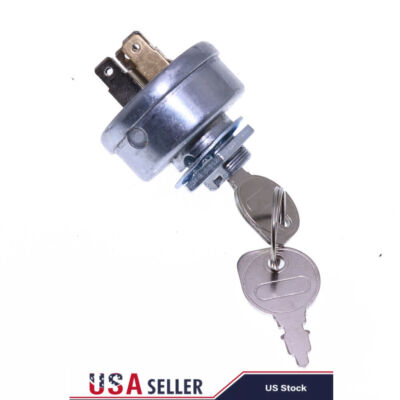 Ignition Switch W/Keys 045898 For Hustler Zero Turn Mower Raptor ...