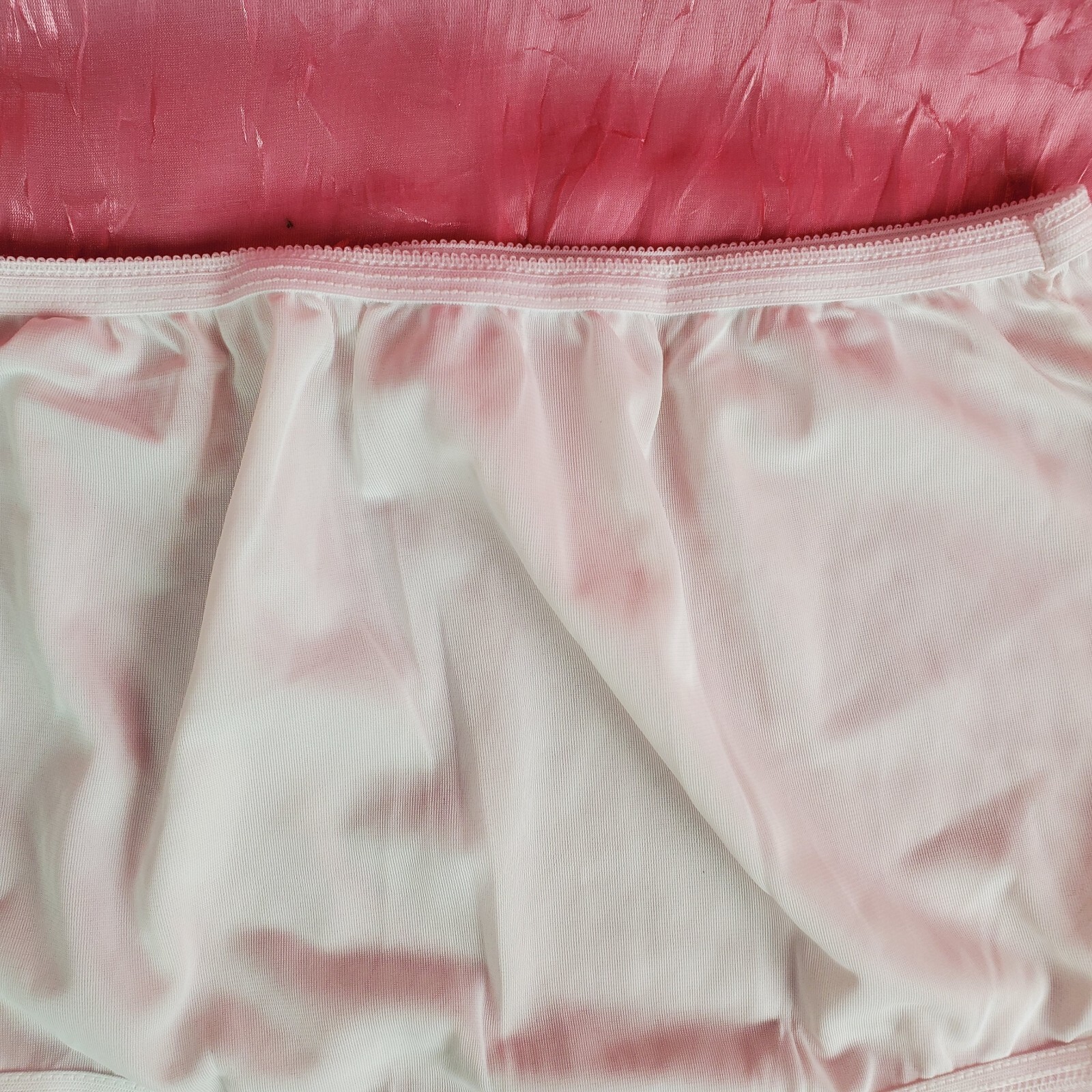 Vtg Mushroom Gusset Sheer Silky Nylon Panties Sz 7 Hi… - Gem