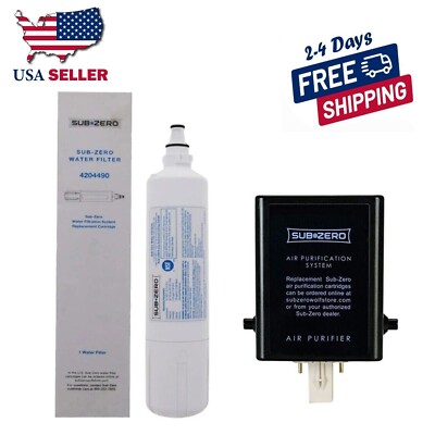 Sub-Zero 4204490 Water Filter and Air Cartridge 7042798 Combo Pack | eBay