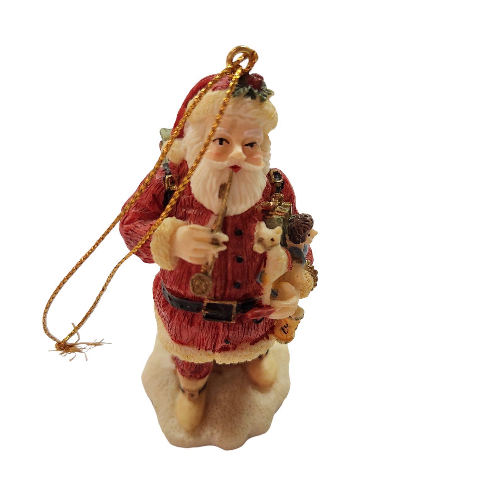 Vintage 1995 Dillards Set of 5 International Santa Claus Christmas ...