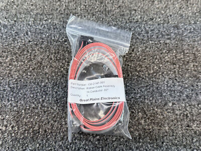 Bally Williams Pinball Machine DMD Board Ribbon Cable 14 Pin 60 in ...