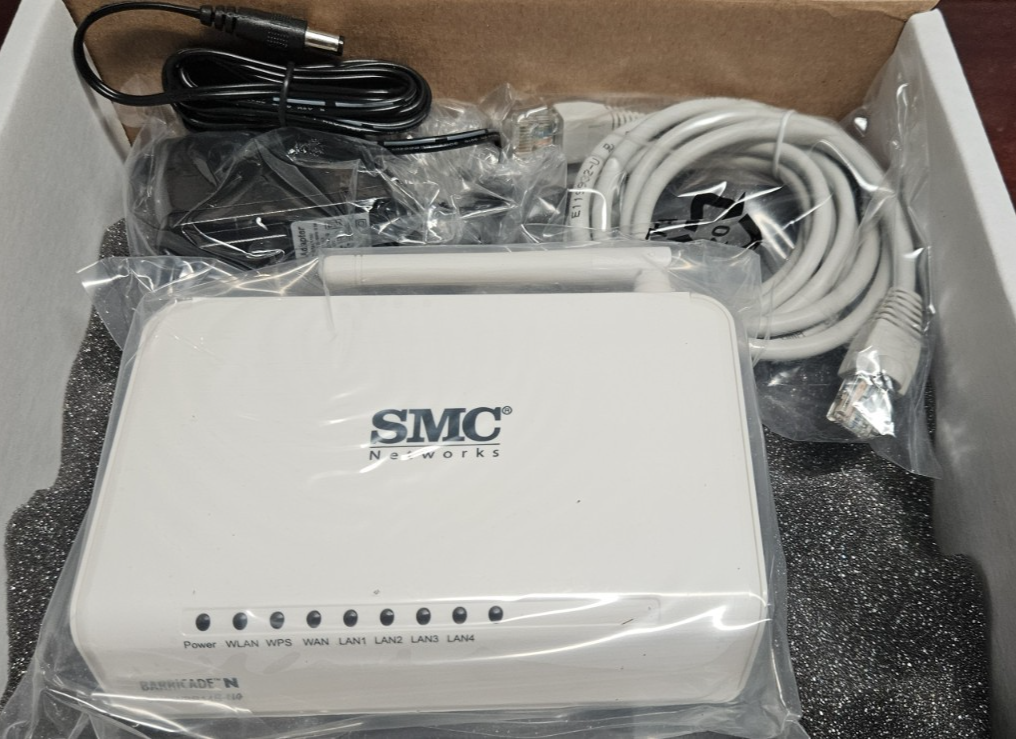 Channel Vision C-0525 4-port Wireless Broadband Router w/ Structured ...