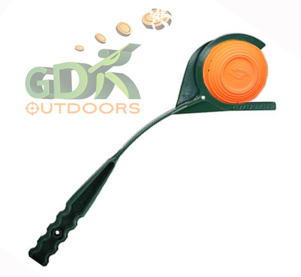 GDK HAND CLAY THROWER, GREEN HAND THROWING CLAY TARGET, CLAY PIGEON ...