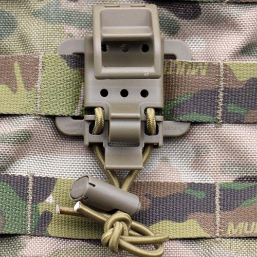 1 x Webbing Buckle Clip Clasp Tactical Flashlight Ice Axe Clip Walking ...