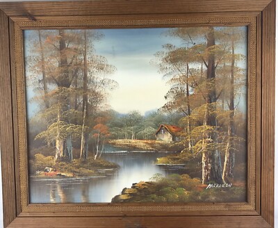 Vintage Marklein Oil Painting Art | eBay