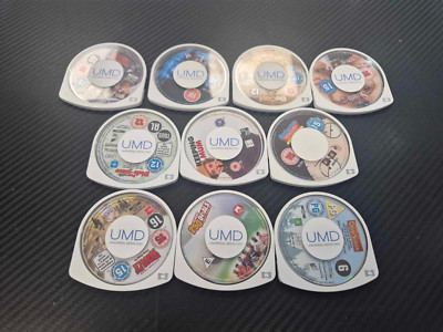 Amazing Bundle of PSP UMD Video Cartridges Must See! (REF:Shop0911 ...