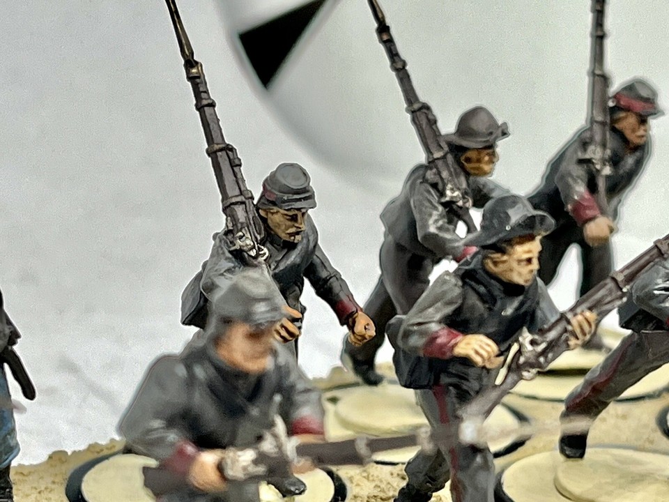 Mississippi Confederate Infantry Lot Perry Miniatures American Civil ...