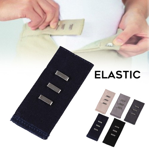 Waist Band Extender Expander Button Trousers Maternity Pants Elastic ...