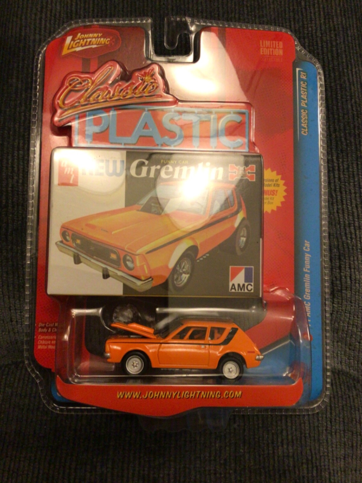 New Factory Sealed Johnny Lightning Classic Plastic ‘71 AMC Gremlin ...