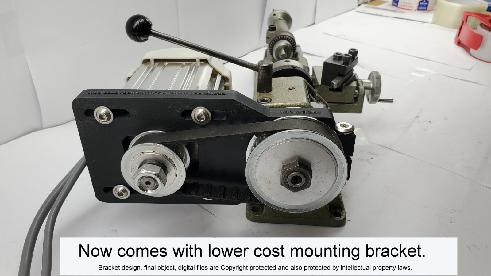 Emco Unimat Lathe 550W Variable Speed Servo Motor Upgrade with instant ...