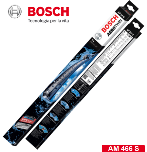 KIT SPAZZOLE TERGICRISTALLO BOSCH AEROTWIN 3397007466 OPEL CORSA D dal ...