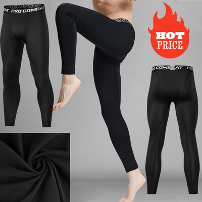Men's Compression Pants Running Pants Base Layer Long Tight Leggings ...