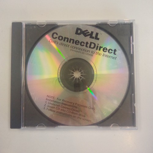 Dell Connect Direct Recovery CD Disc Only Version 3.00 120498 Restore ...