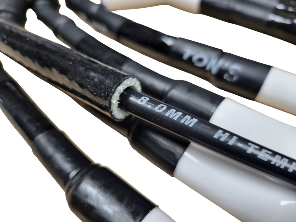 13" Ton's Sleeved Ceramic LS High Performance Spark Plug Wire Set GM ...