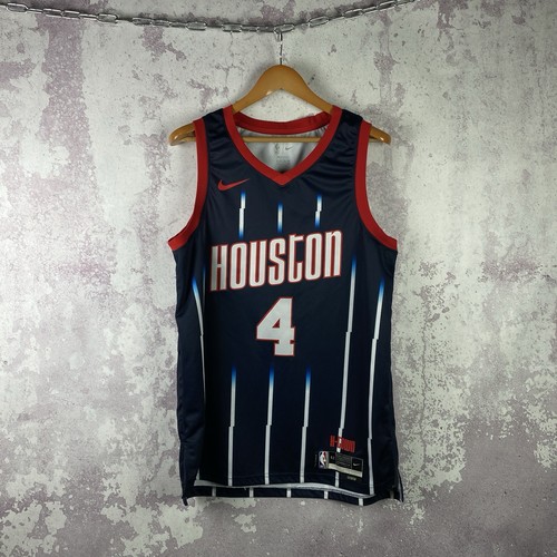 Vintage Nike Houston Rockets Jersey NBA #4 GREEN Basketball City ...