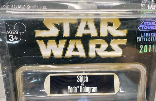 Disney Star Wars Stitch As Yoda Hologram Figure Limited Edition 2011 | eBay